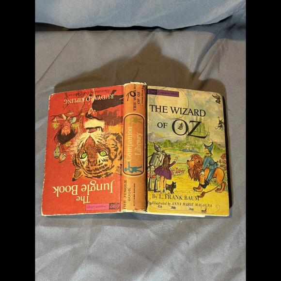 Other | 1963 Companion Library 2in1 The Wizard Of Oz The Jungle Book ...